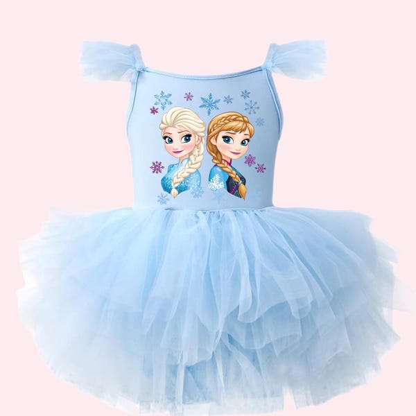 Elsa Tutu Dress - Etsy