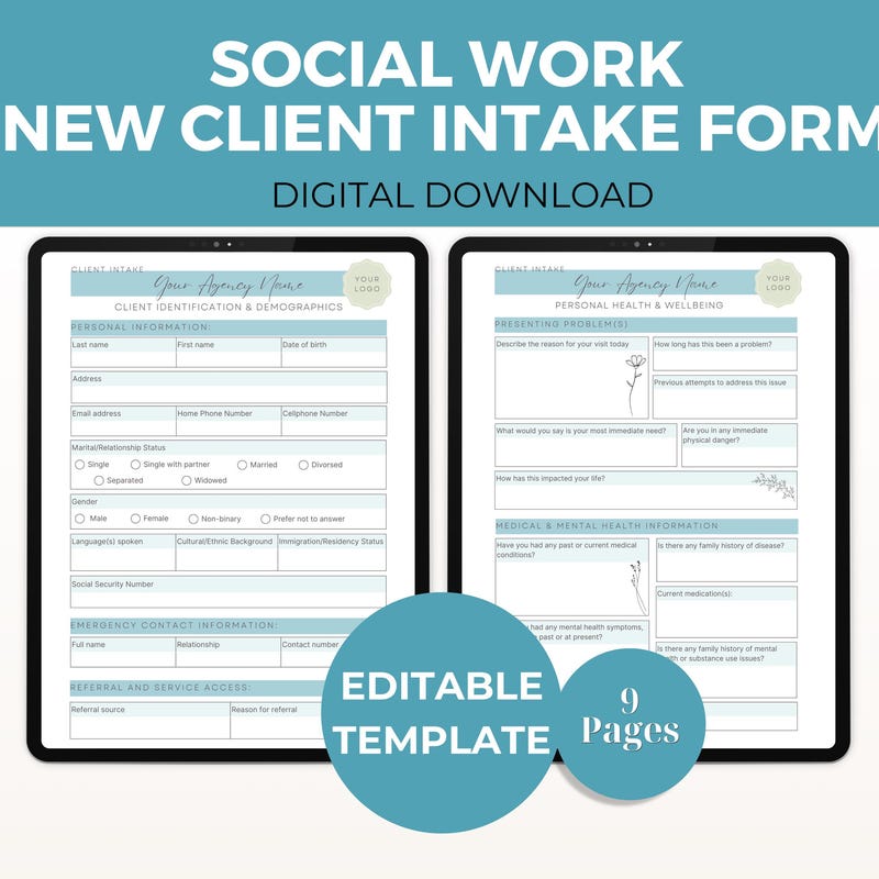 Social Work Month Printables - Etsy