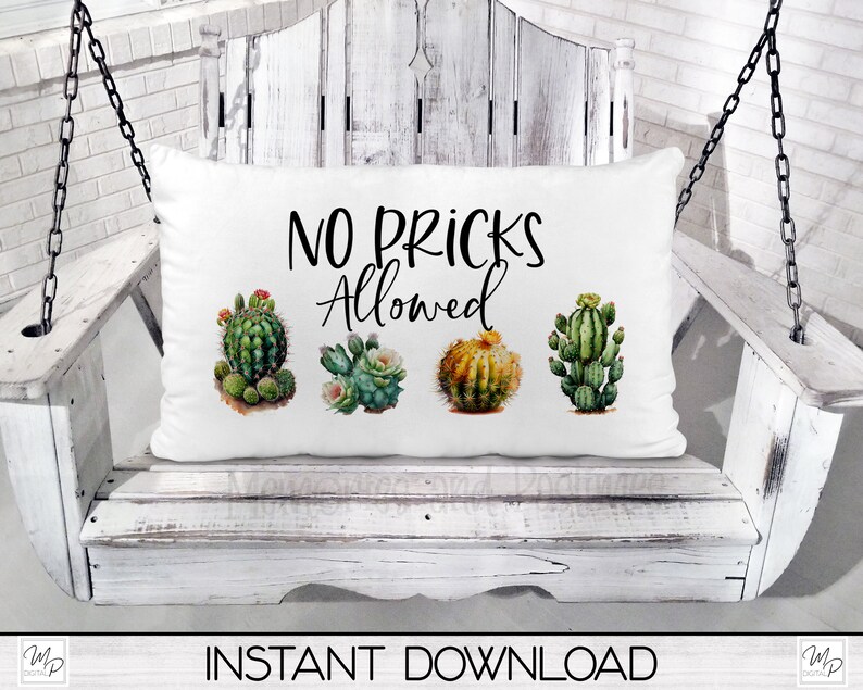 Cactus Front Door Mat Sublimation Design Download Rug PNG - Etsy