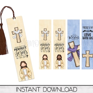 Christian Easter Bookmark PNG for Sublimation, Book Mark Sublimation ...