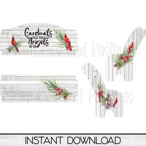 Memorial Cardinal Bench PNG for Sublimation, Sublimation Design for ...