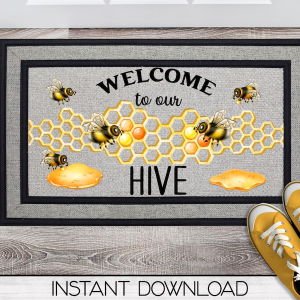 WELCOME MAT - Etsy