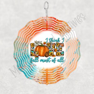 Fall Wind Spinner PNG Design for Sublimation, Garden Spinner Design ...
