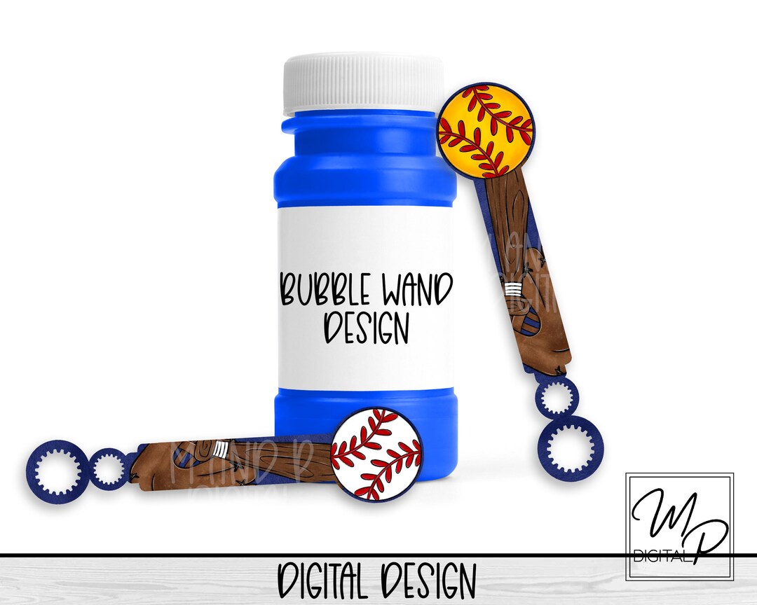 Royal Blue Baseball and Softball PNG Design for Sublimation of Round ...