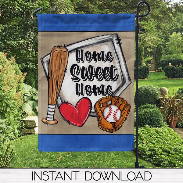 Baseball Garden Flag - Etsy