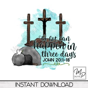 Christian Easter PNG Clip Art Sublimation Design Download, Digital ...