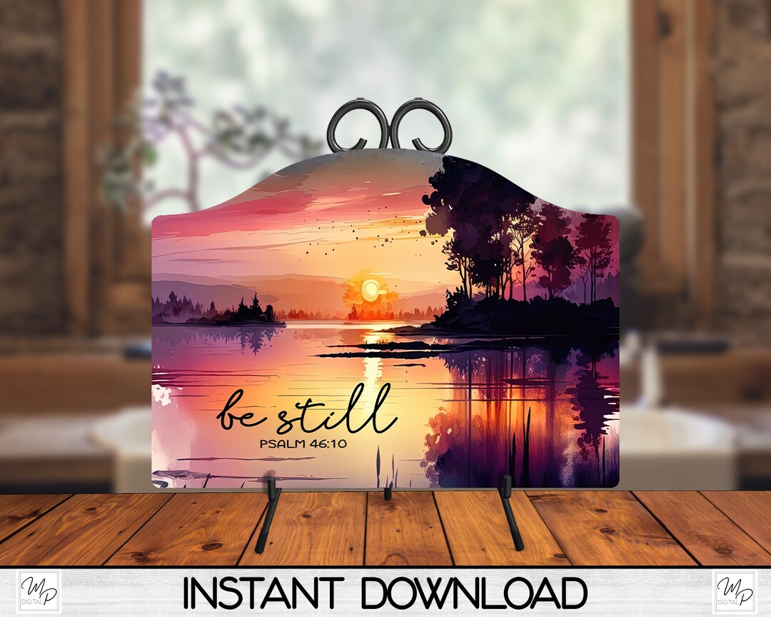 Christian Bible Verse Round Top Door Sign Sublimation Design Download ...