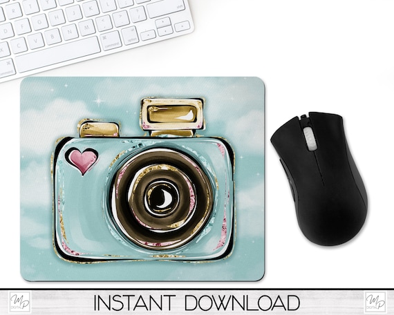 Camera Mouse Pad PNG for Sublimation Digital Download - Etsy