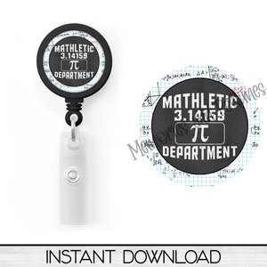 Math Teacher Round Classroom Door Sign Sublimation Design Download ...