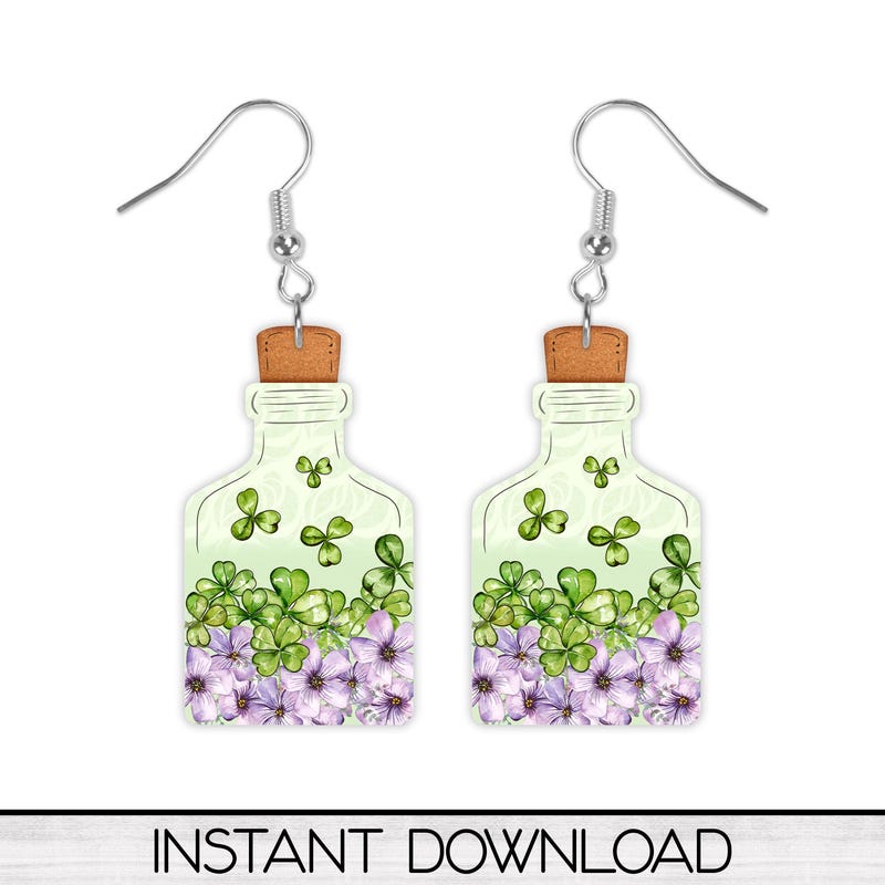 Clover Bottle - Etsy