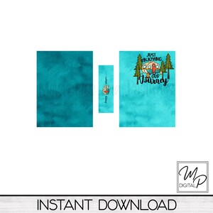 RV Camping Notepad Holder and Pen PNG Sublimation Design, Digital ...