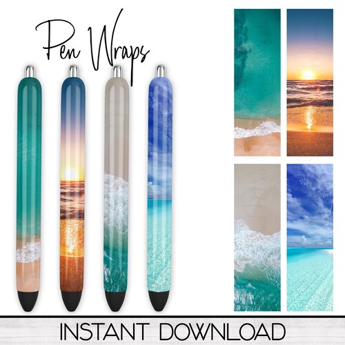 Fall Epoxy Pen Wrap PNG Design Digital Download Autumn - Etsy