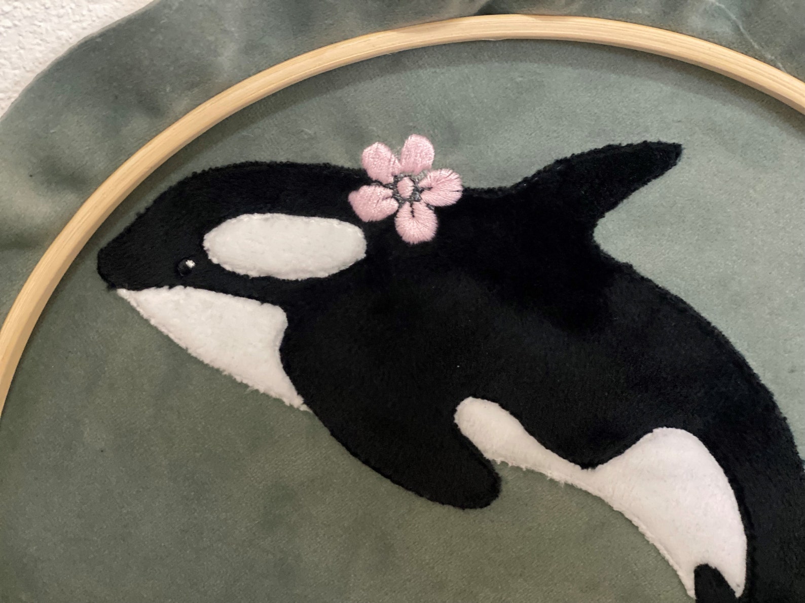 Orca Odina 14x25 Applique Embroidery File - Etsy