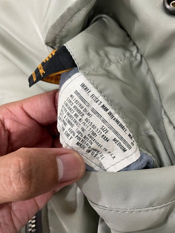 Vintage Alpha Industries Bomber Flight Jacket Reversi… - Gem