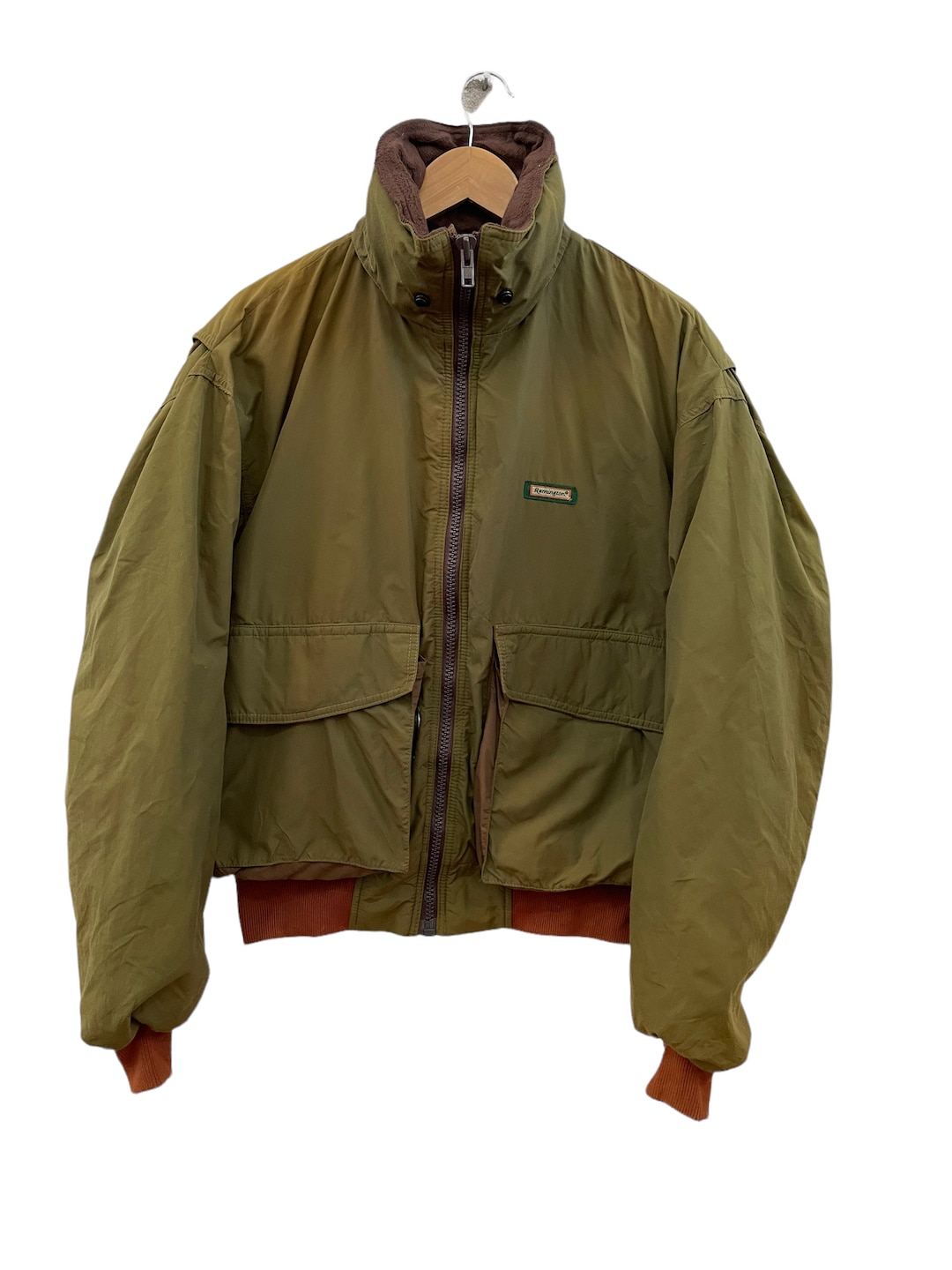 Vintage Remington Bomber Style Jacket Outdoor Jacket Multipocket - Etsy