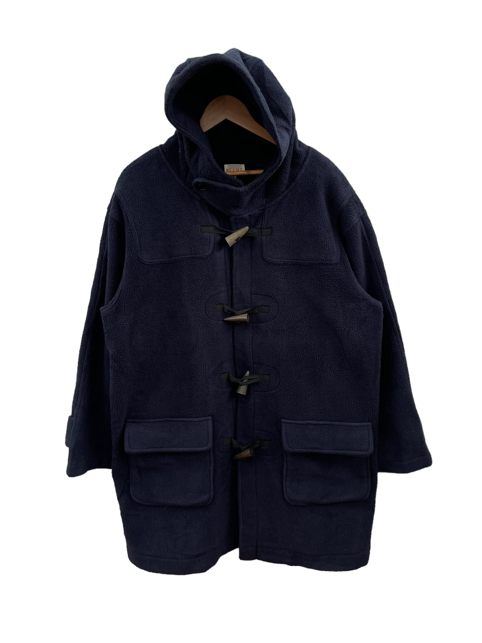Beams Plus Japan Wool Fleece Hoodie Duffle Coat Overcoat Winter Coat - Etsy