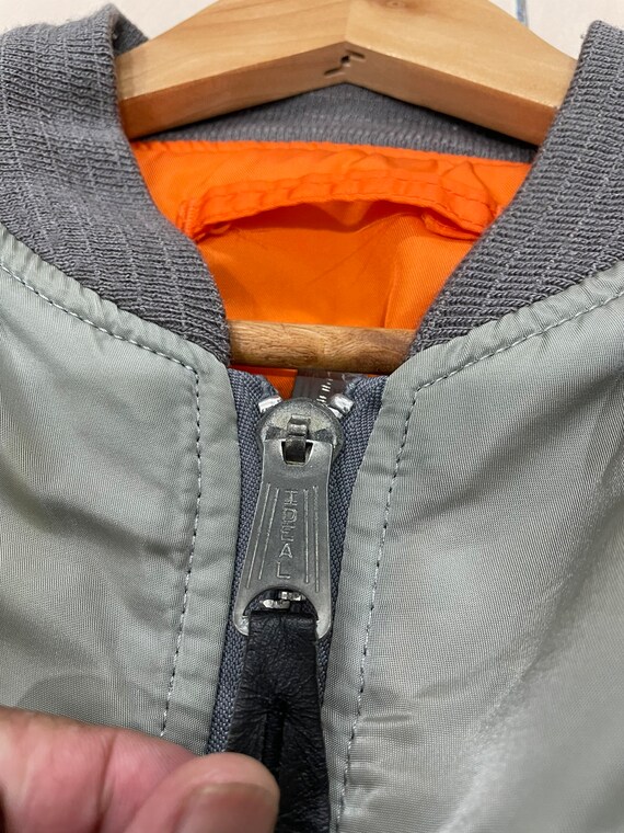 Vintage Alpha Industries Bomber Flight Jacket Reversi… - Gem