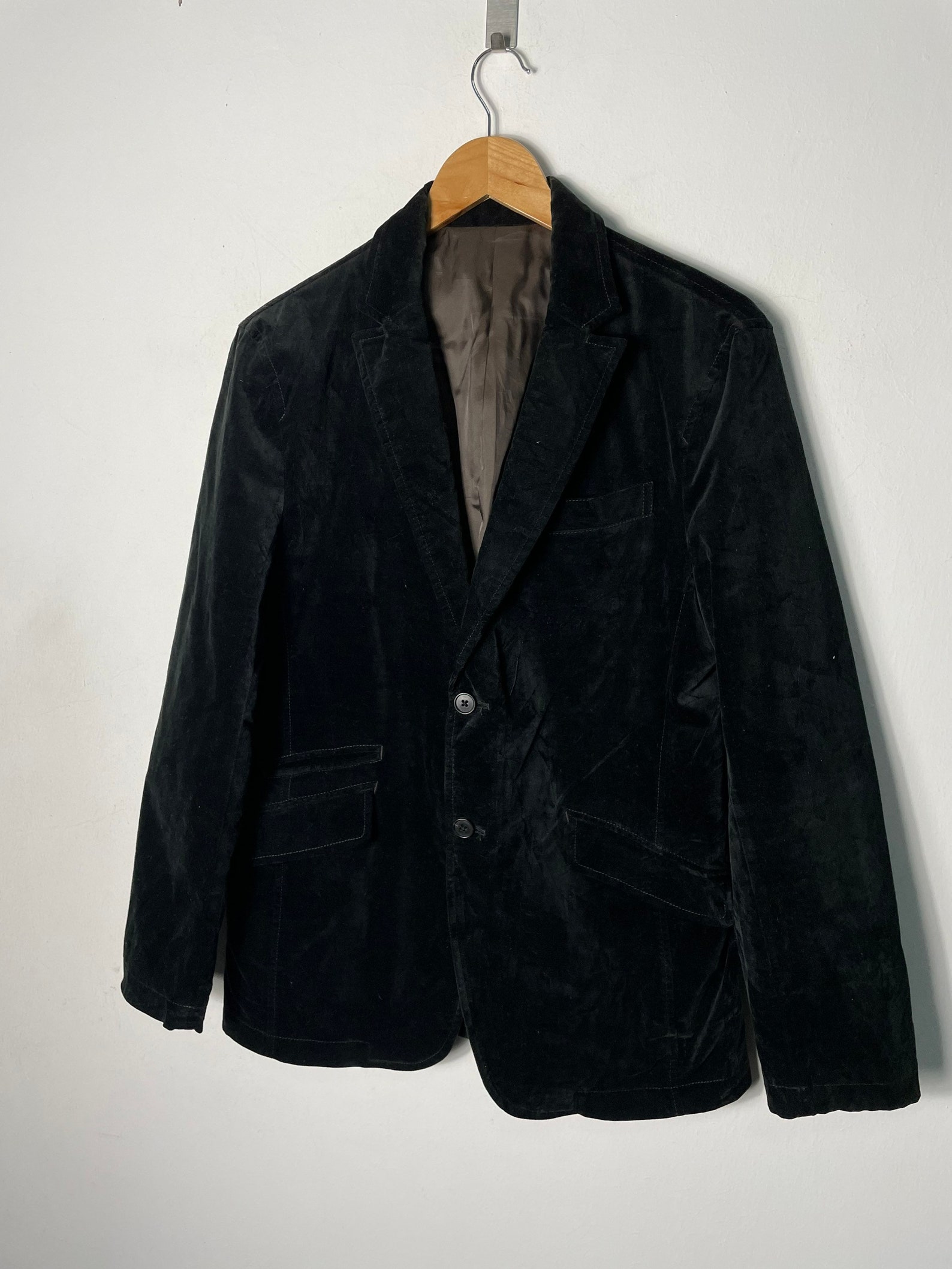 Takeo Kikuchi Japan Velvet Blazer Japan Designer Slim Blazer - Etsy