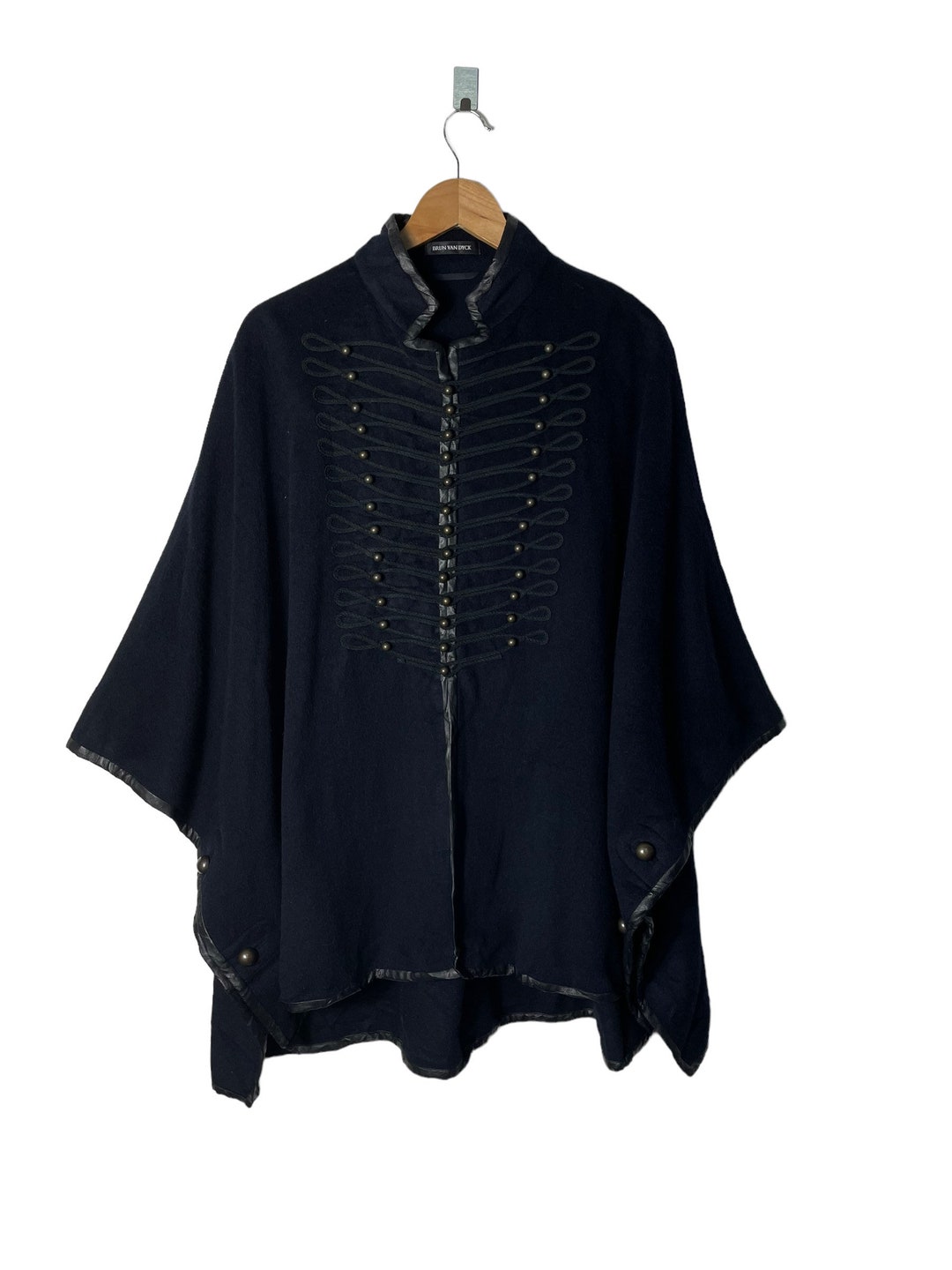 Vintage Brun Van Dyck Wool Cloaks Capes Japanese Designer Brand Van ...