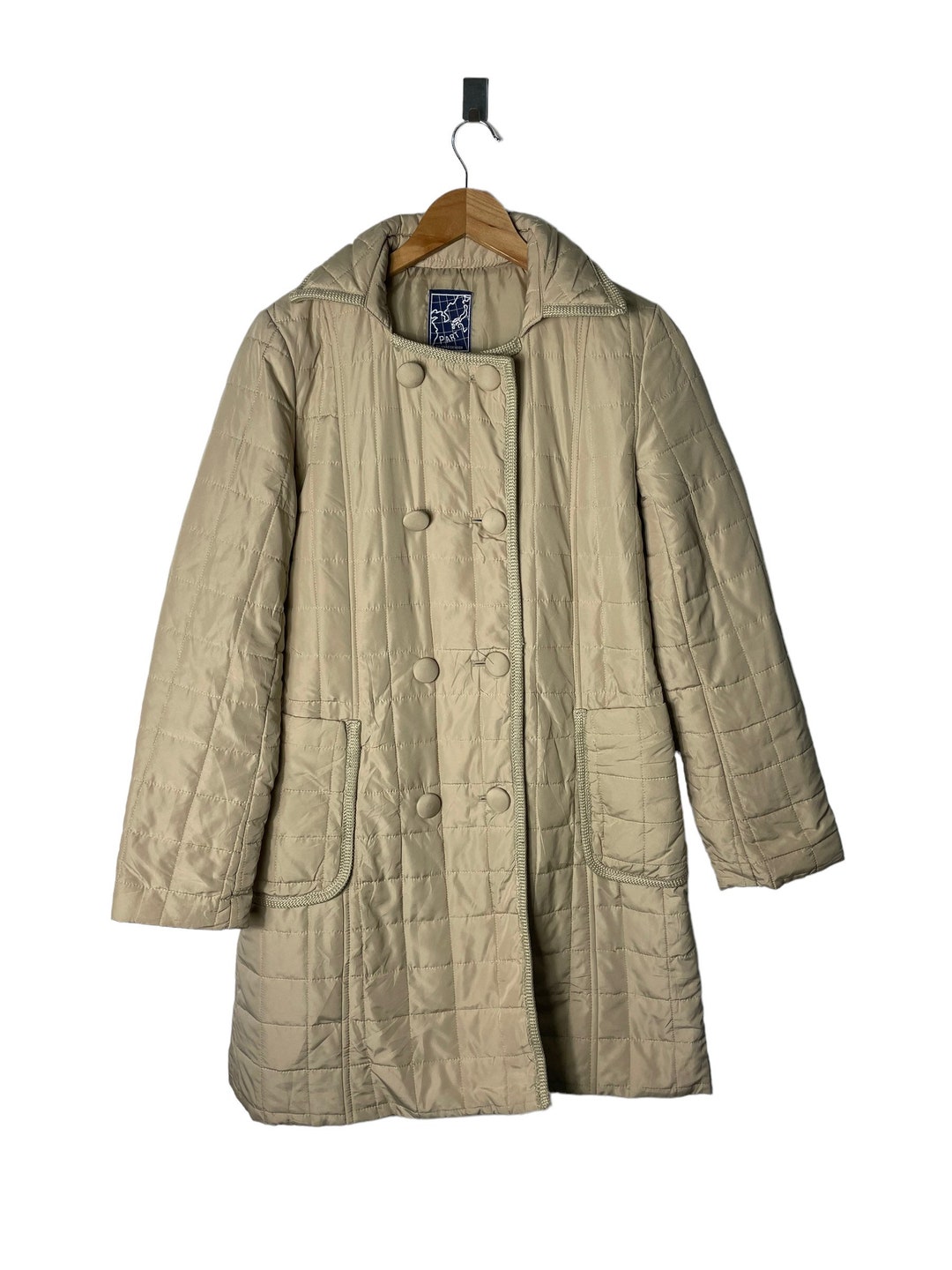 Vintage Japanese Brand Junko Shimada Puffer Coat Overcoat Double Collar ...