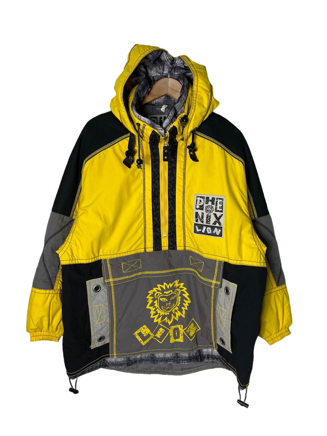 Phenix Japanese Brand Anorak Style Color Block Jacket Ski Wear Winter ...