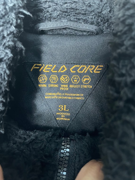 Vintage Fieldcore Japan Fleece Fluffy Cordura Jacket … - Gem