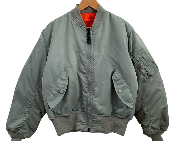 Japanese Bomber Flight Reversible Jacket PRACT Studio Harajuku Style ...