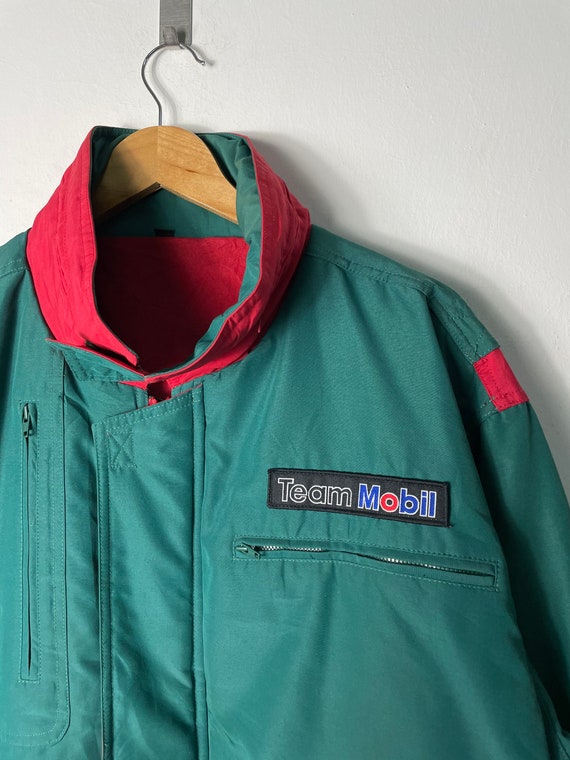 Rare Team Mobil Jacket Formula One Nascar Racing Car … - Gem