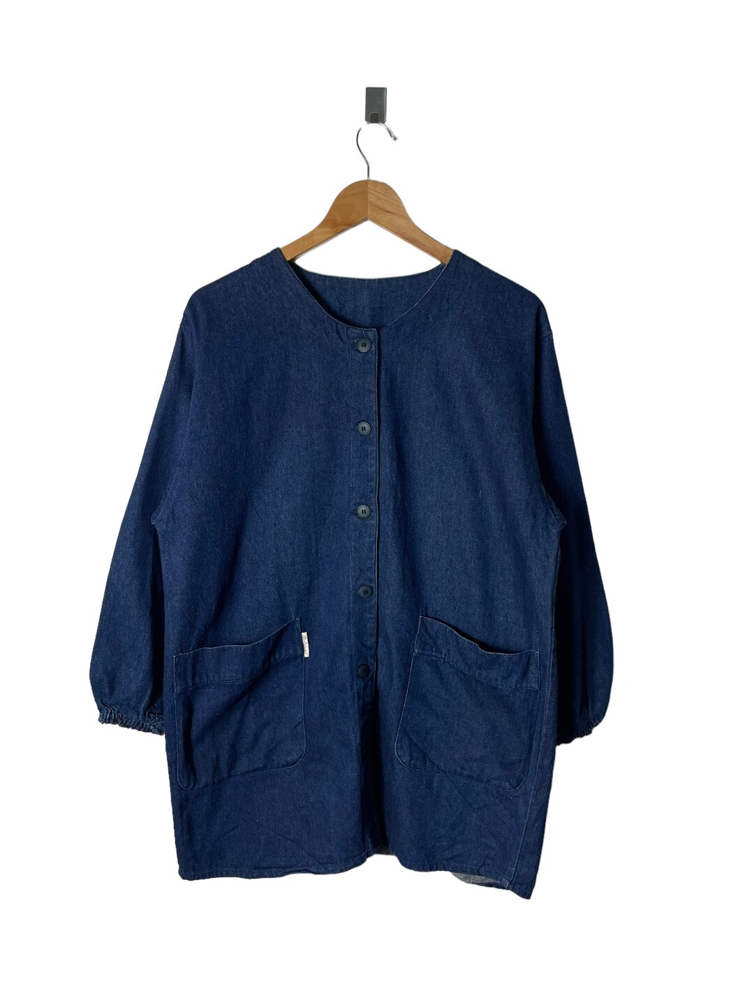 Vintage Japan Indigo Chore Jacket Womens Japan Harajuku Style - Etsy