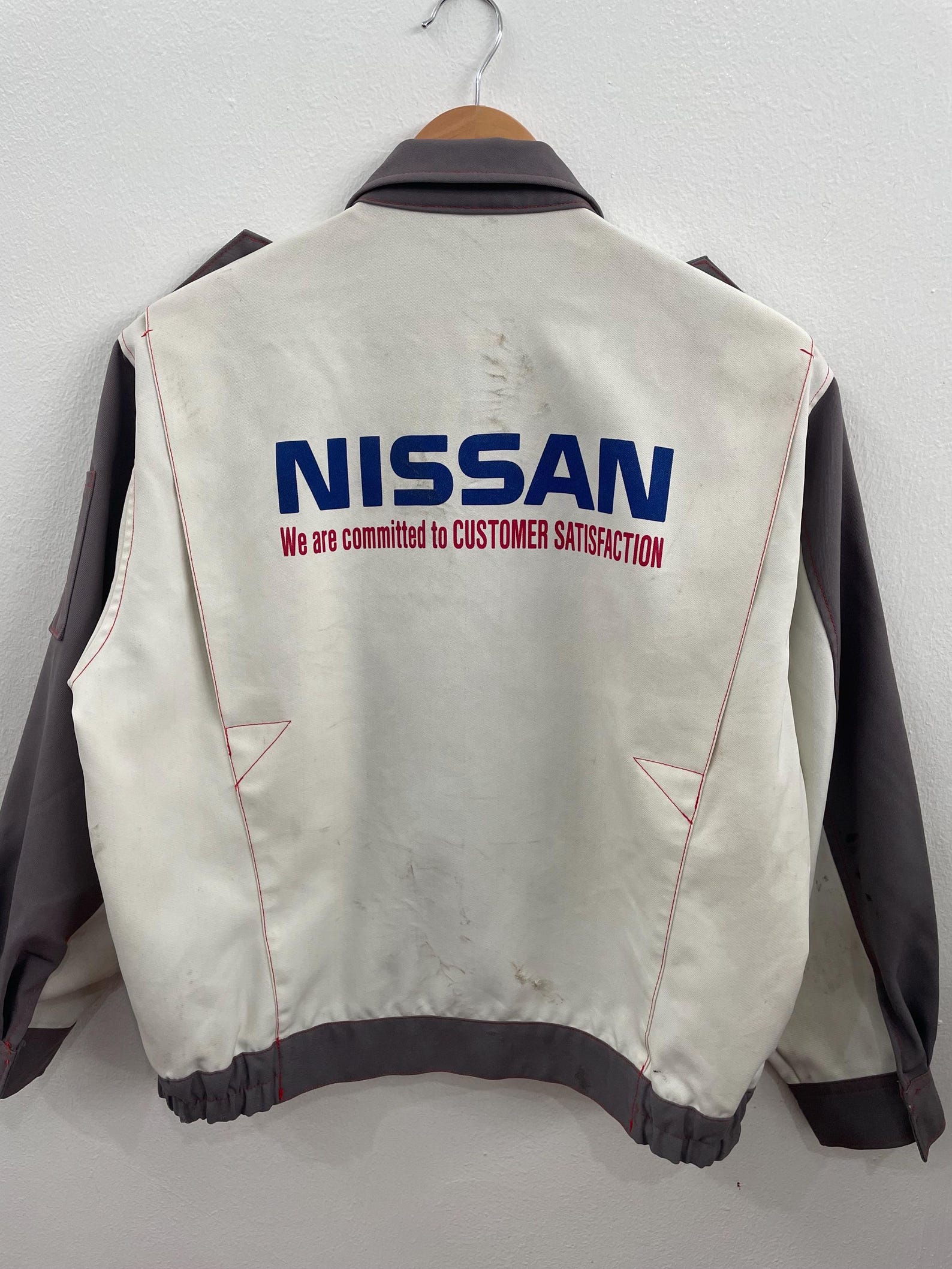 Vintage Nissan Jacket Japan JDM Automotive Work Jacket Japan Car Nissan ...