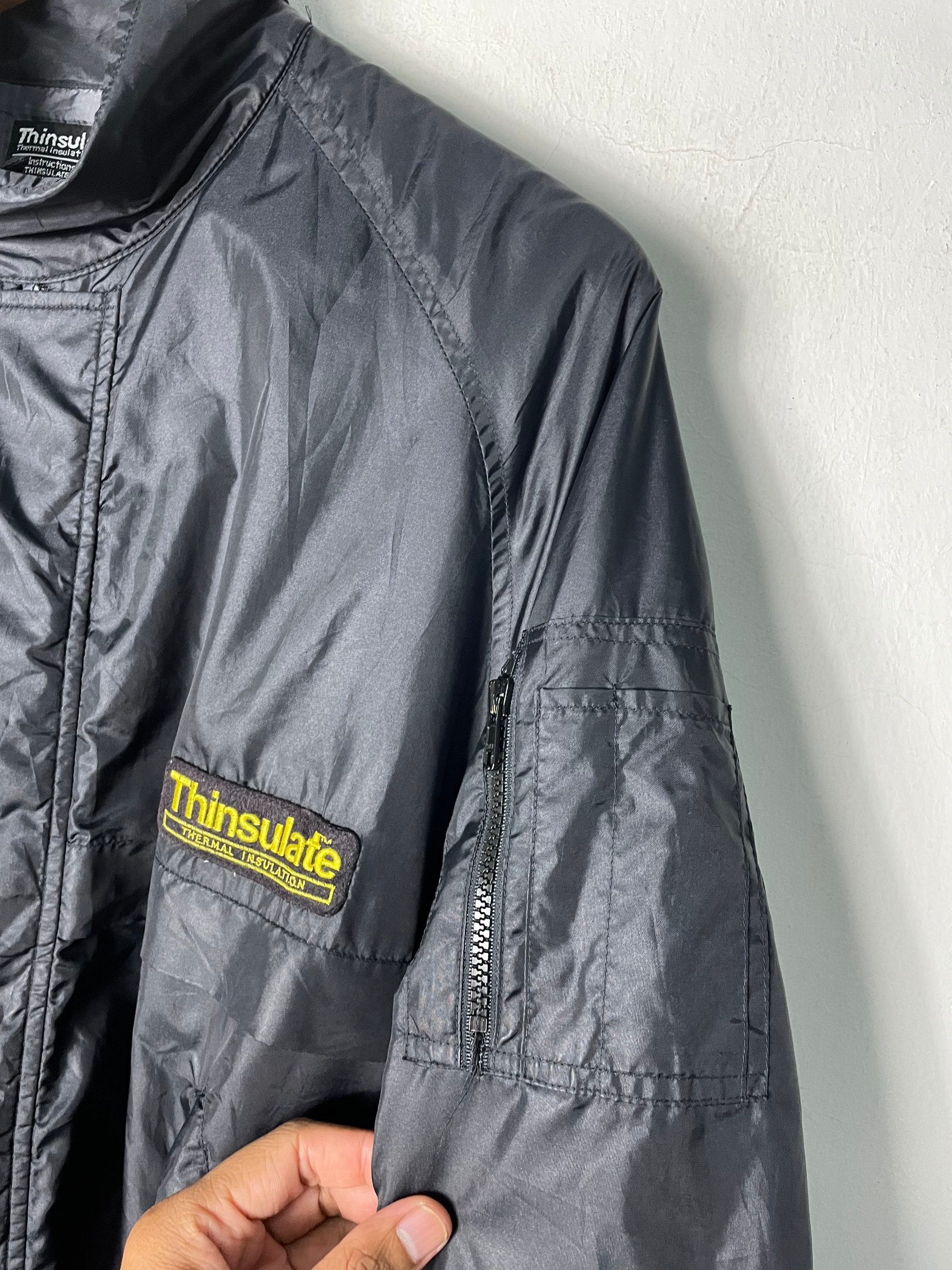 Vintage 3M Thinsulate Light Jacket Light Puffer Jacket - Etsy