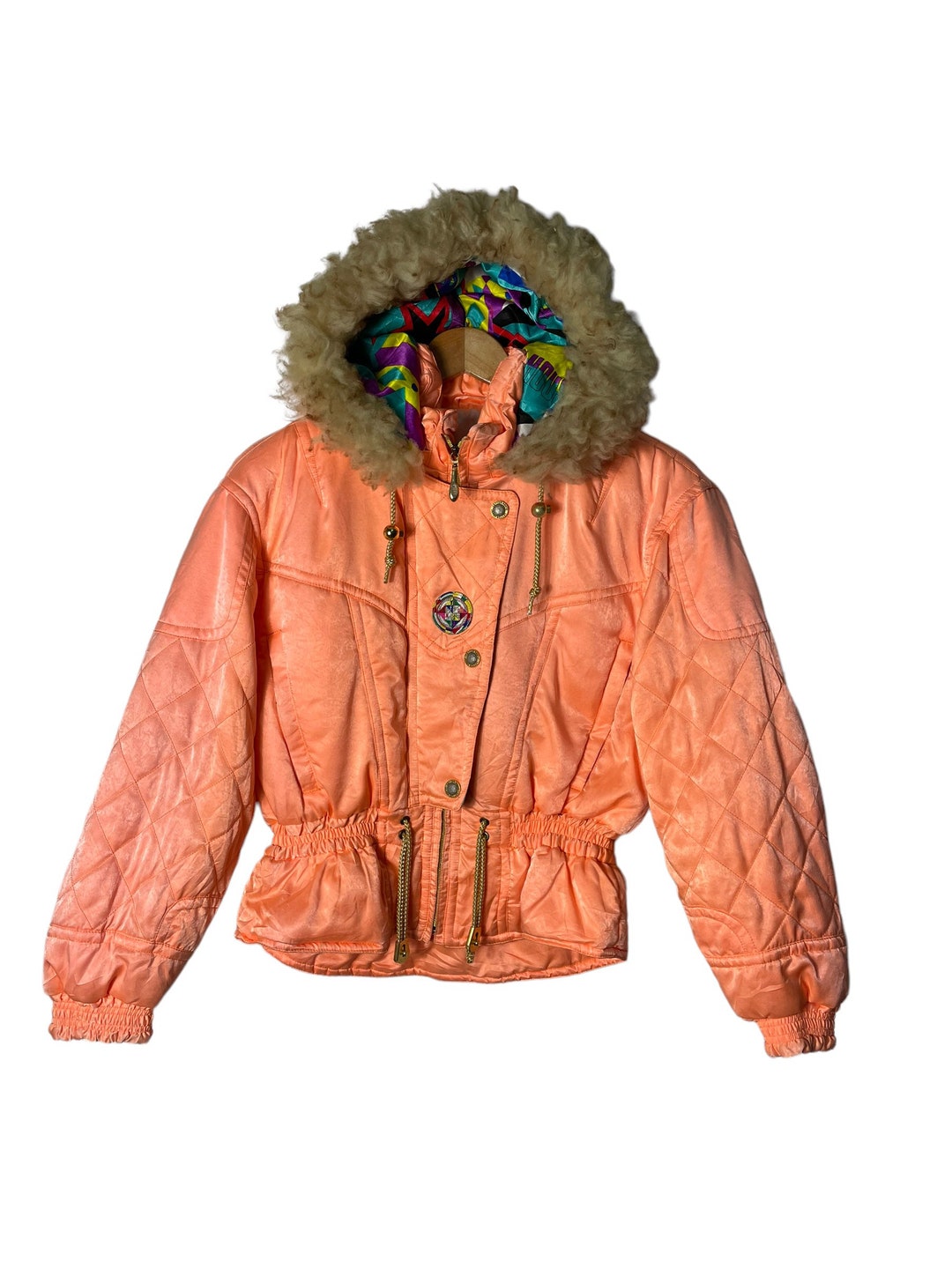 Vintage Leyton House Ski Jacket Winter Jacket Hoodie Fur - Etsy