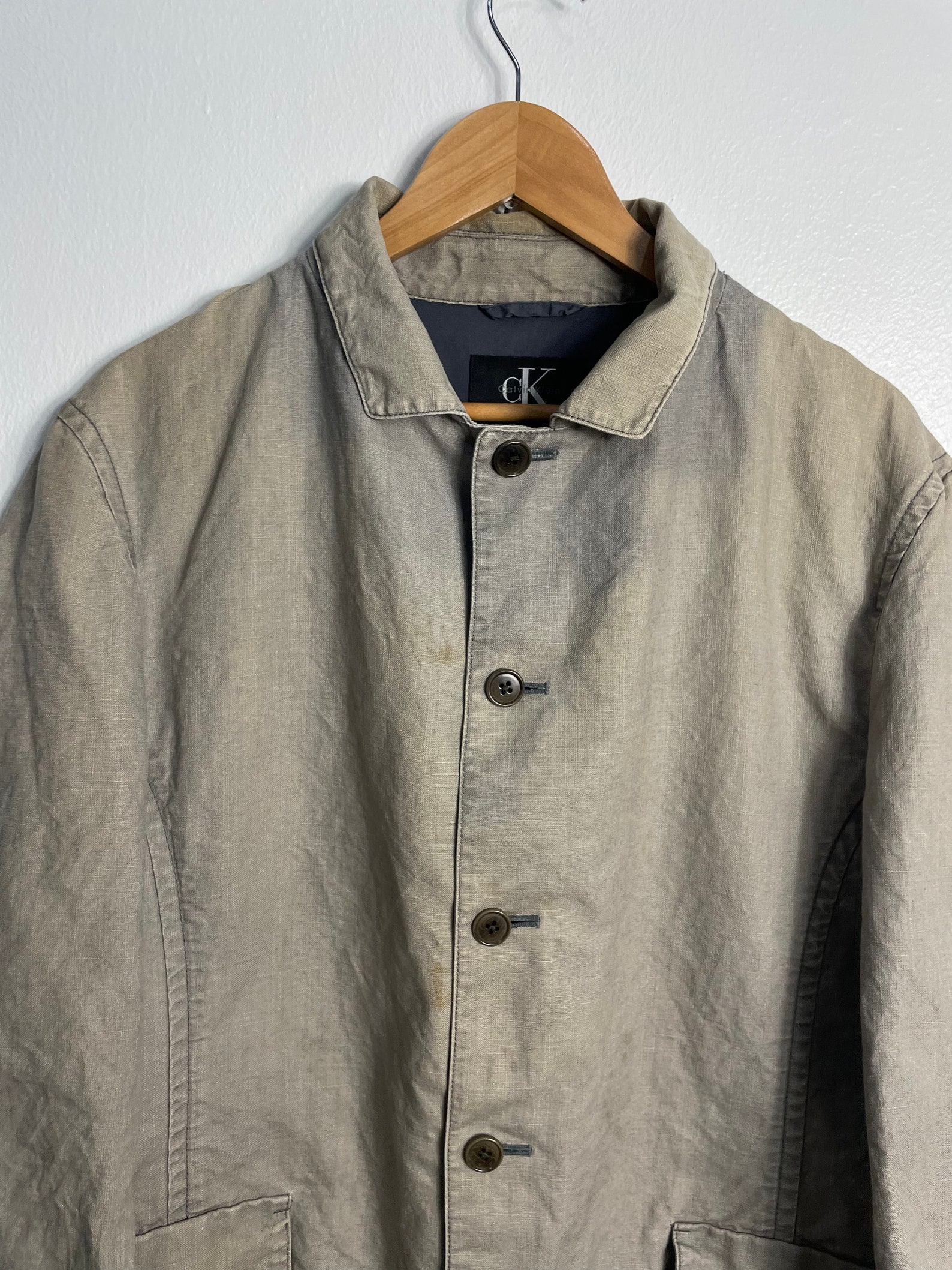 Vintage Calvin Klein CK Chore Jacket Sun Faded - Etsy