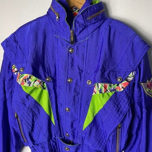 Vintage Killy Ski Jacket: Zippered Purple Outerwear - Etsy