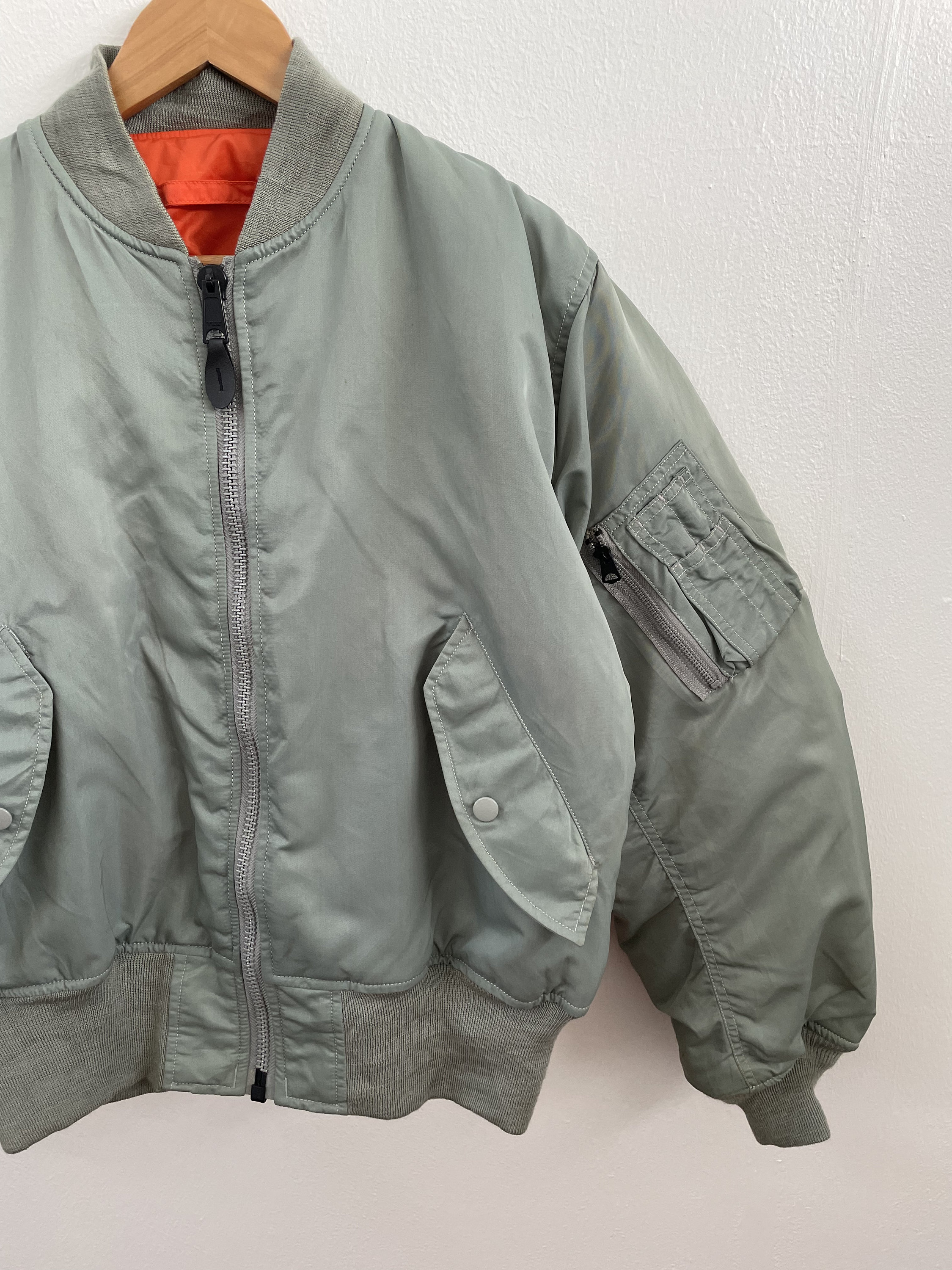 Japanese Bomber Flight Reversible Jacket PRACT Studio Harajuku - Etsy