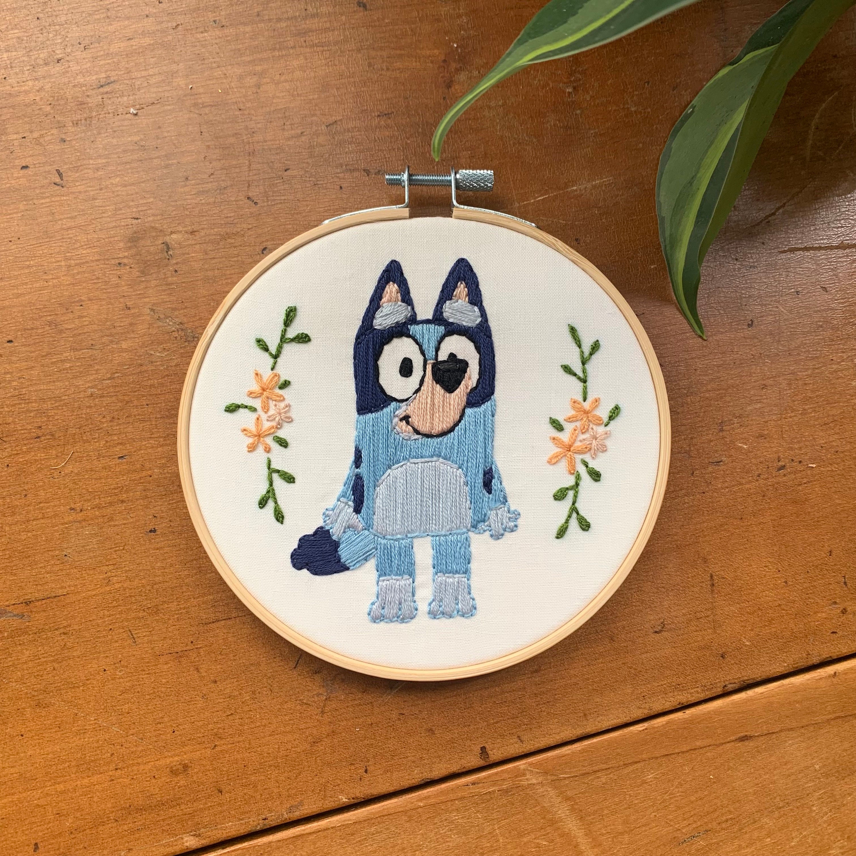 Bluey Hand Embroidery - Etsy