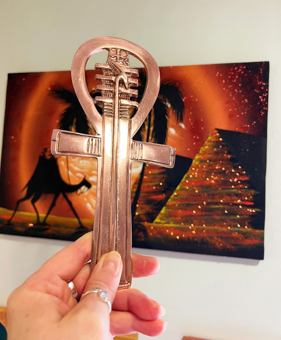 Replica of the Ankh, Djed, and Was Sceptre Amulet - Etsy UK