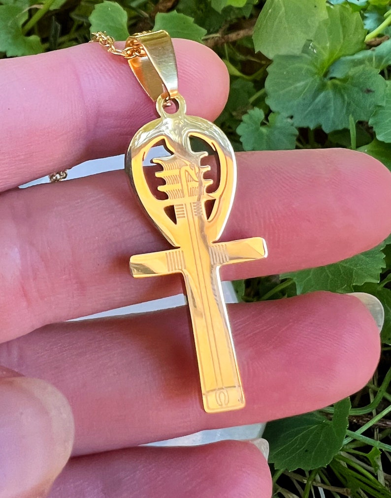 Replica of the Ankh, Djed, and Was Scepter Pendant - Etsy