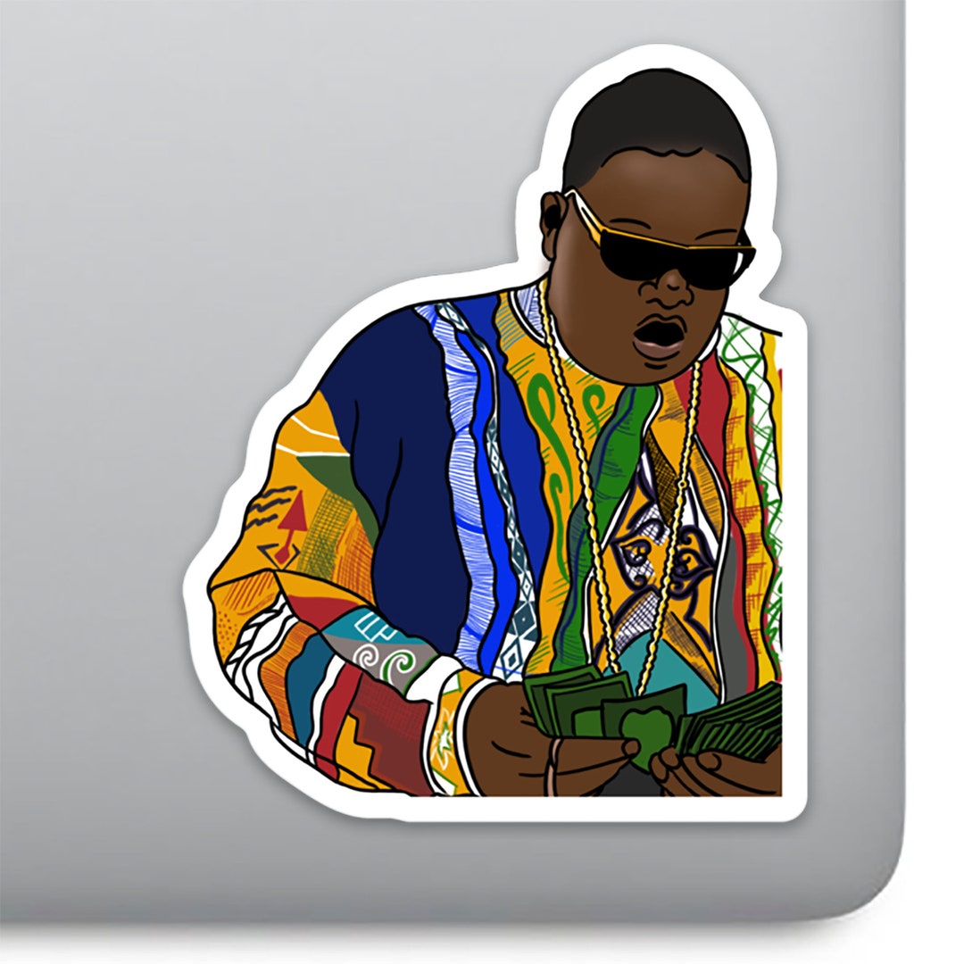 Notorious B.I.G. Laptop Sticker/decal - Etsy