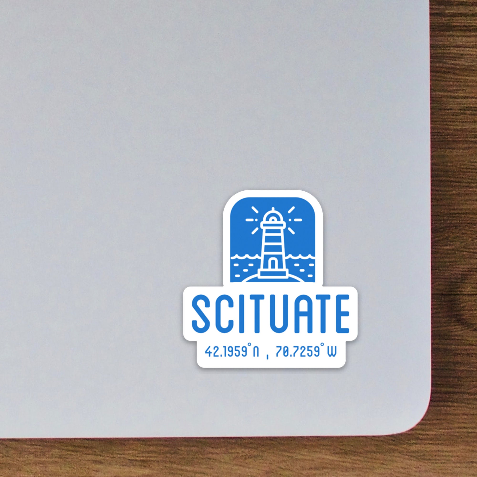 Scituate, Massachusetts Lighthouse Laptop Sticker - Etsy