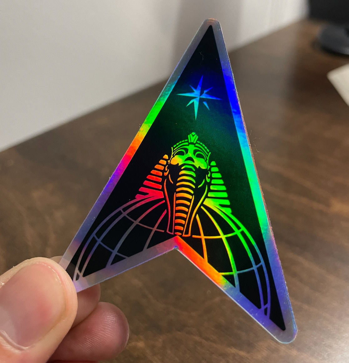 Space Force Delta 18 Holographic Laptop Sticker - Etsy
