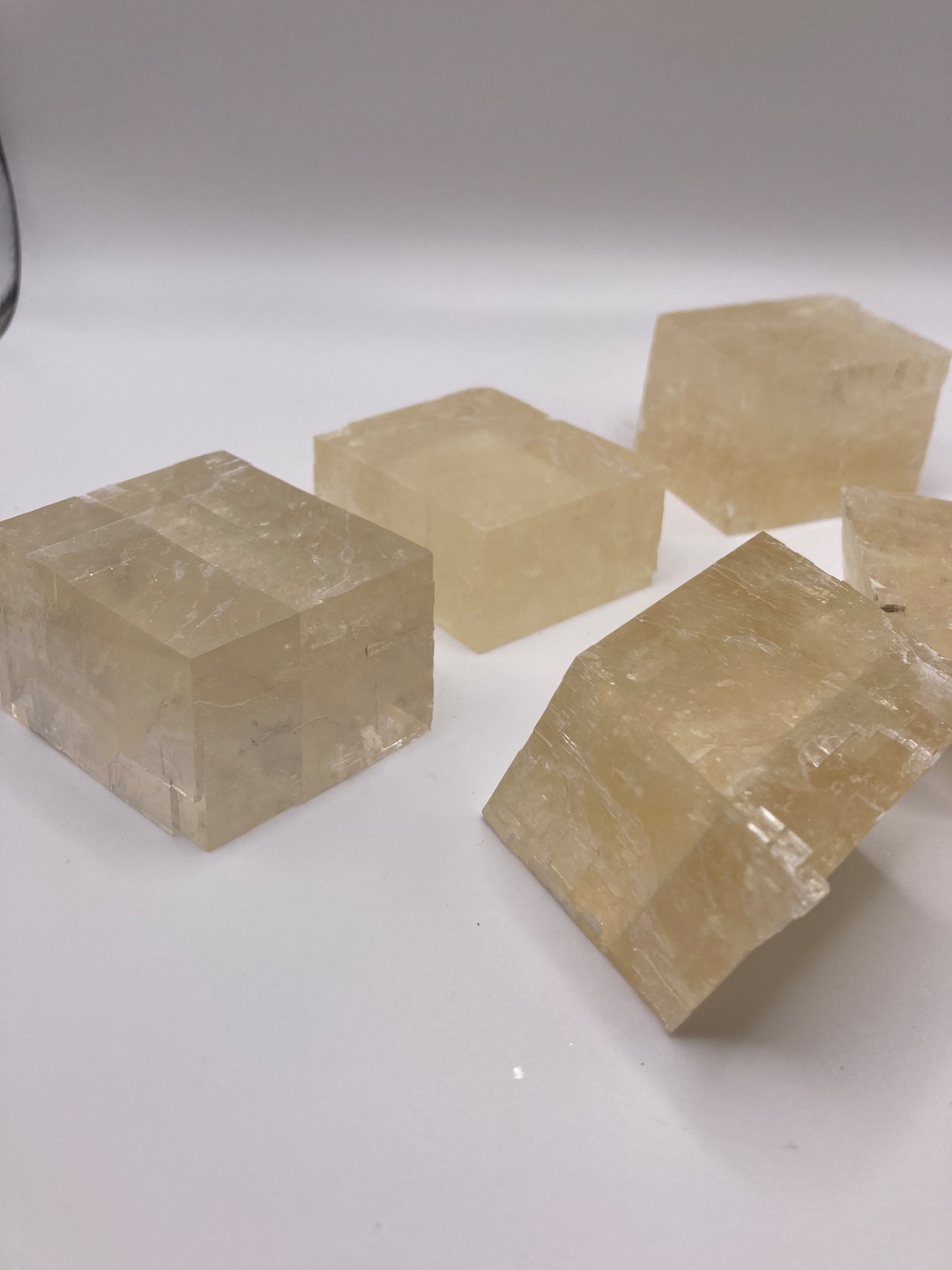 Icelandic Spar Optical Calcite Crystal Cube Crystals Calcite Iceland ...
