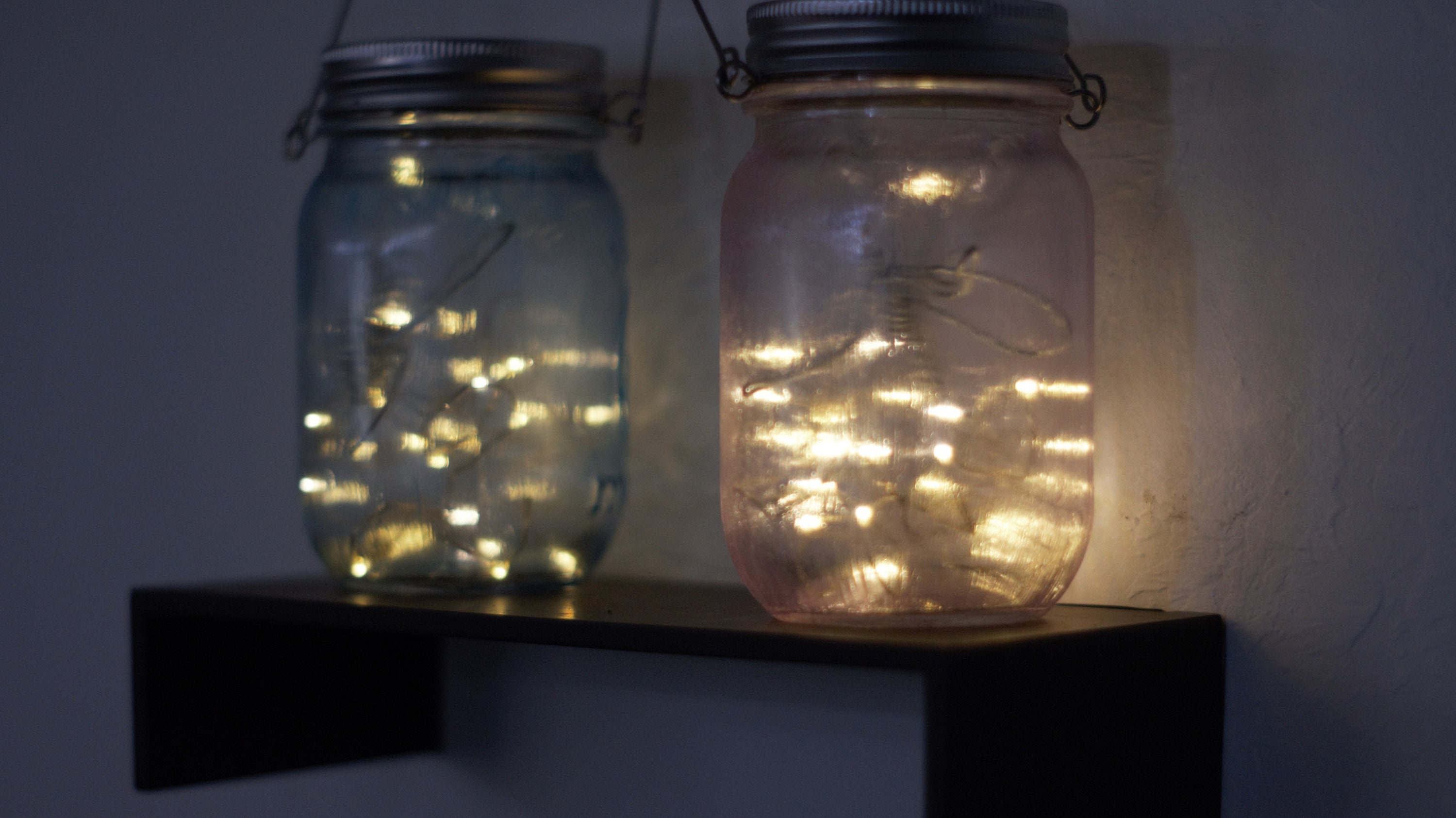 Solar Mason Jars Iced Solar Mason Jars Solar Jar Garden - Etsy