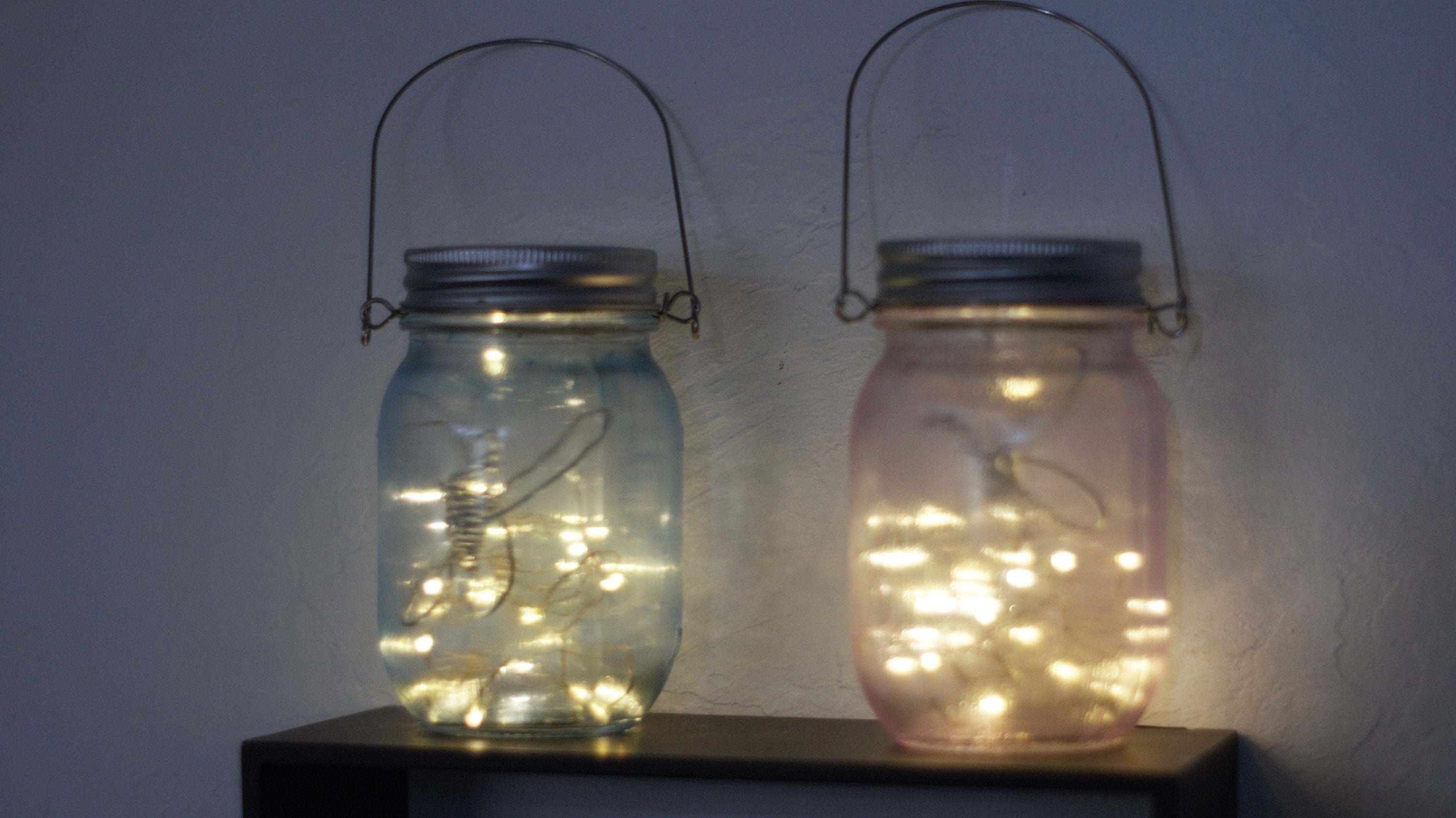 Solar Mason Jars Iced Solar Mason Jars Solar Jar Garden - Etsy