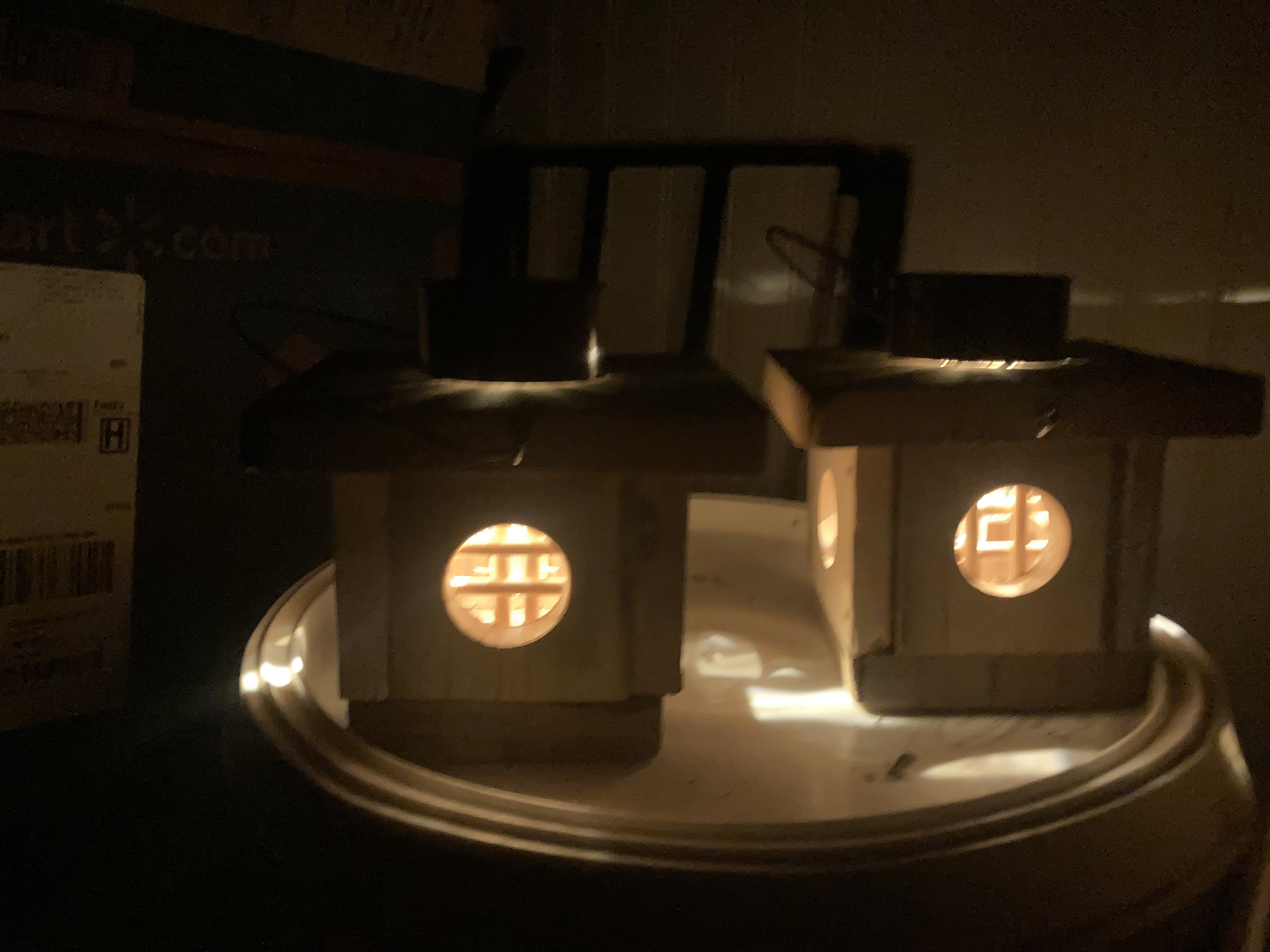 Solar Japanese Lantern Japanese Style Miniature Solar Garden Light ...