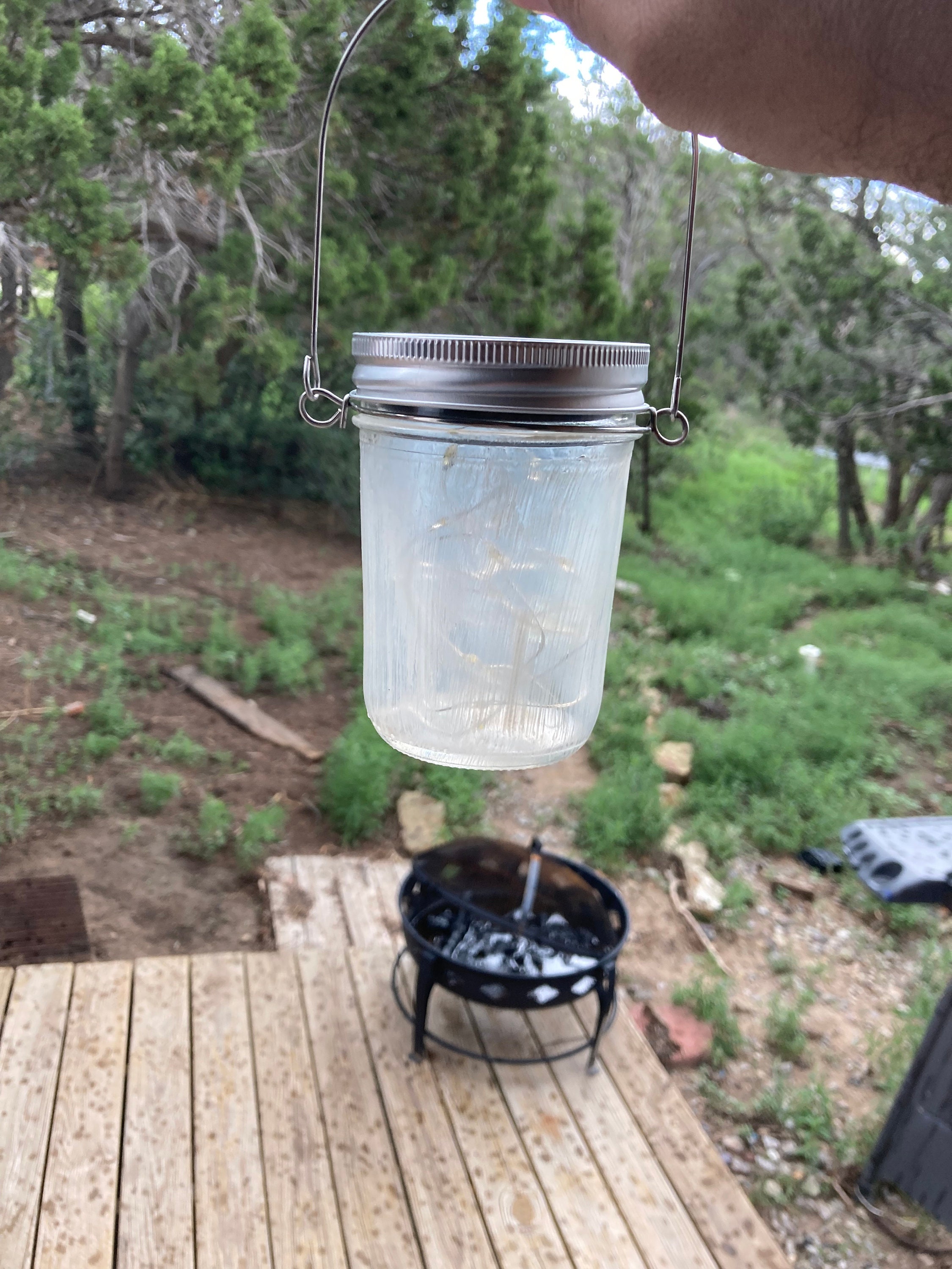 Solar Mason Jars Iced Solar Mason Jars Solar Jar Garden - Etsy