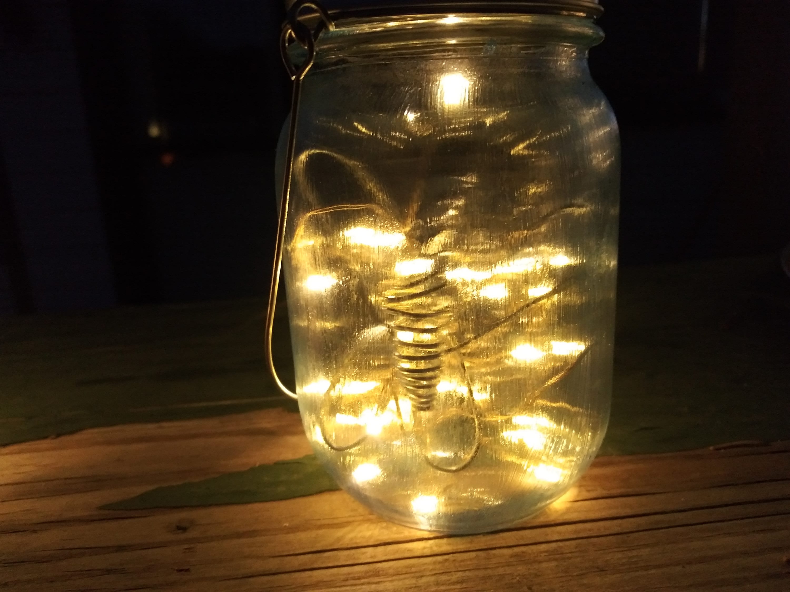 Solar Mason Jars Iced Solar Mason Jars Solar Jar Garden - Etsy