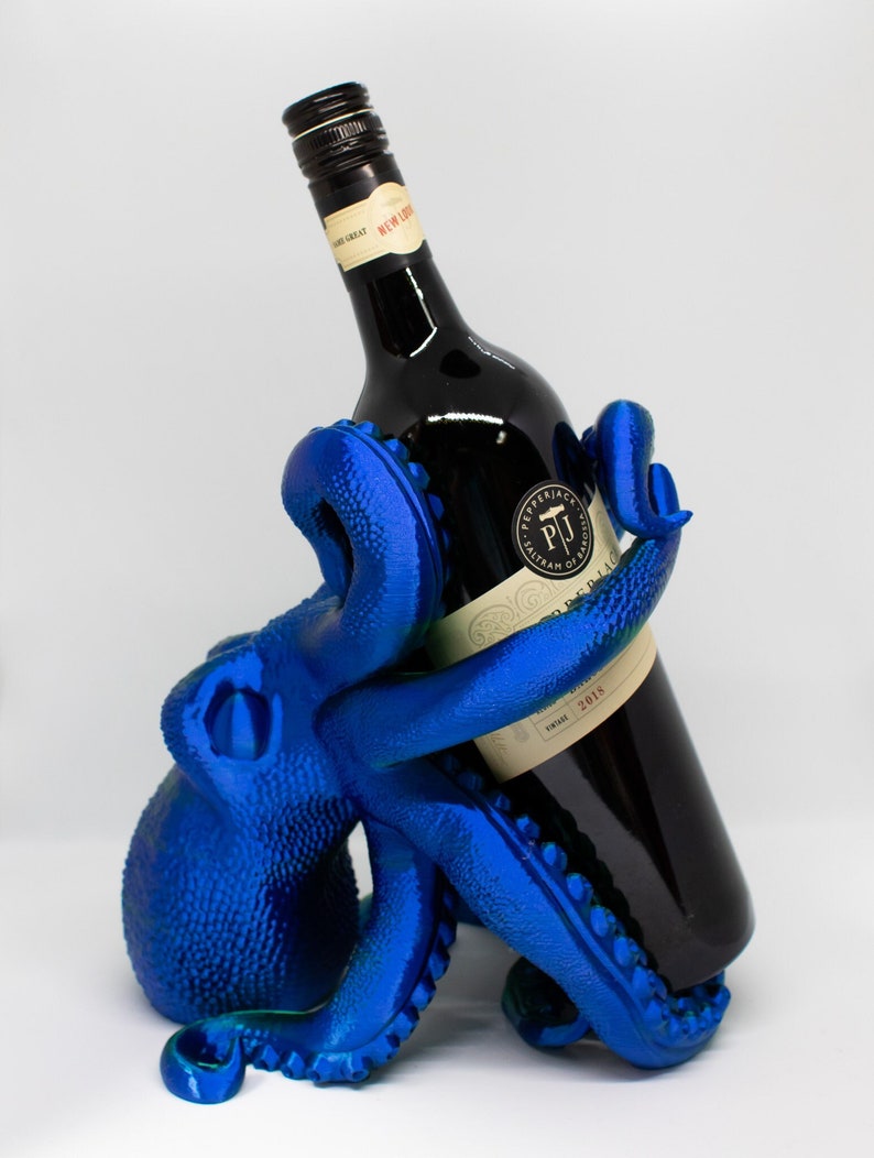 Octopus Wine Bottle Holder - Etsy