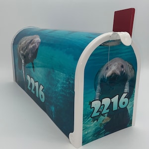 Manatee Custom Mailboxes Personalized Gift for Dad Homemade Gift for ...