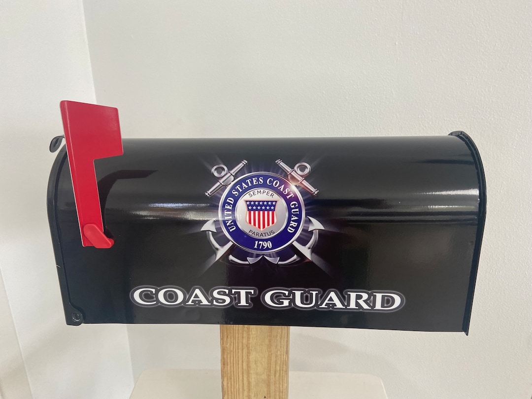Custom Coast Guard Mailbox: Personalized Military Gift - Etsy